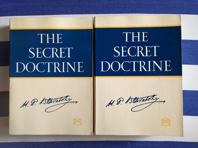The Secret Doctrine 1 i 2, H.P. Blavatsky
