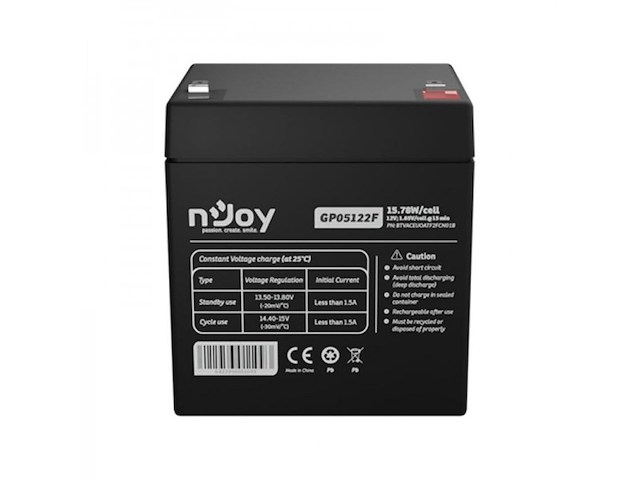Njoy GP05122F baterija za UPS 12V 5Ah (BTVACEUOATF2FCN01B)