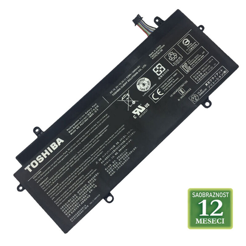 Baterija za laptop TOSHIBA Portege Z30 Series PA5136 14.8V 52Wh / 3380mAh