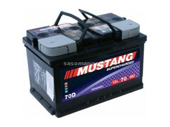Akumulator MUSTANG Supercharged 12 V 70 Ah +D