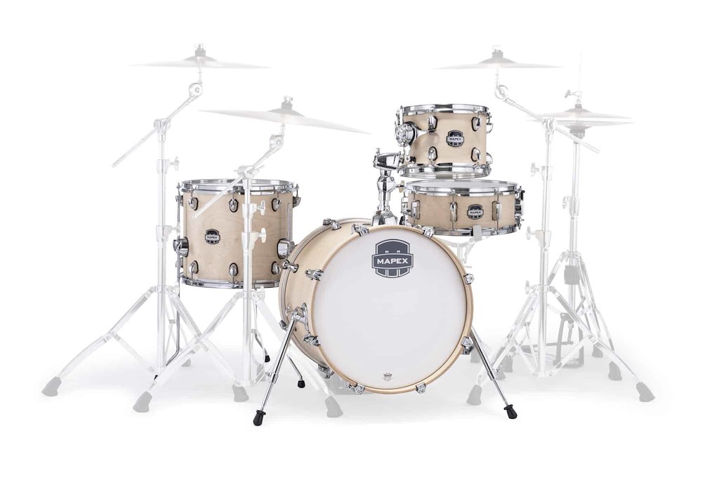 Mapex MM486SNW Mars 4 Piece Bop Shell Pack Natural Satin