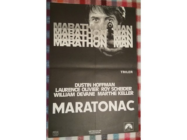 plakat MARATONAC