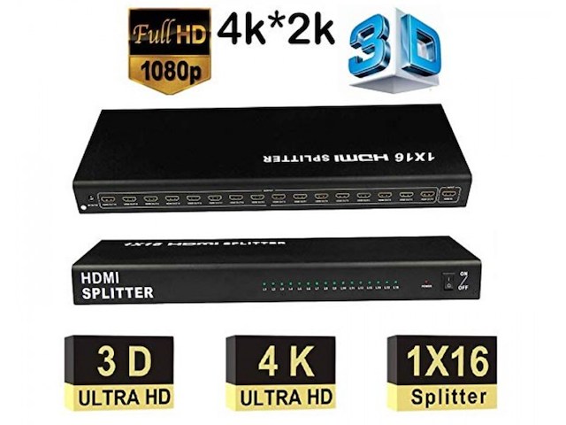 HDMI spliter 1 na 16