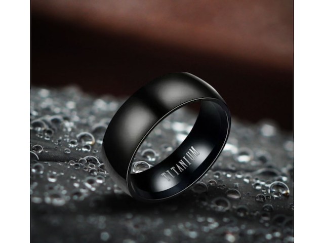 Prsten - Titanium - R275 - Black