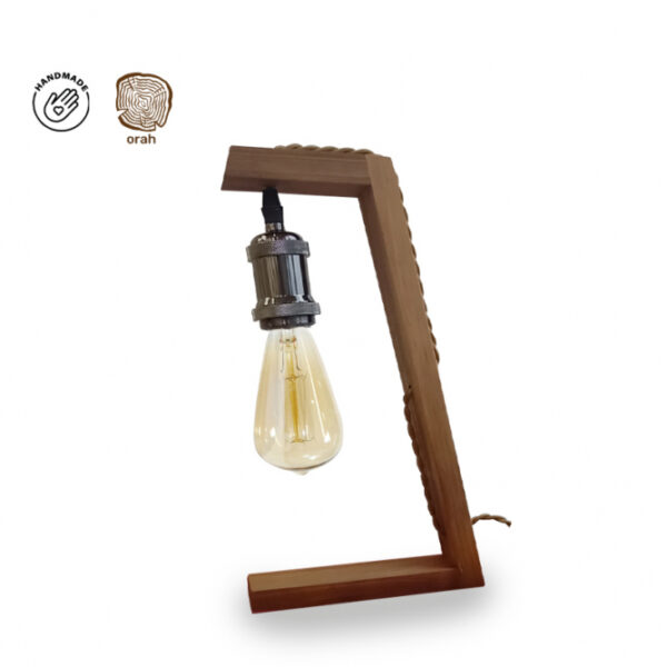 Stone i office lampe | BBLink Rustik 148 – Tamno, Orah