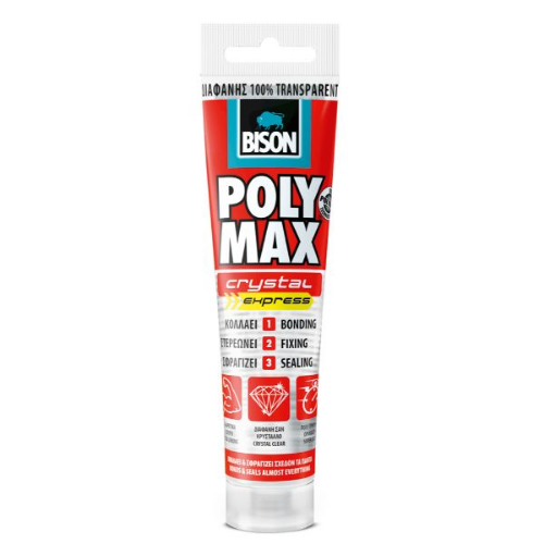 Bison Poly Max kristalno čist express tuba 115g