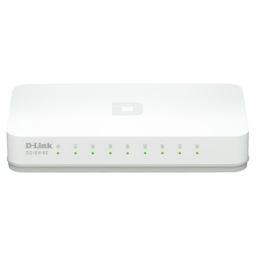 D-LINK GO-SW-8E 8-Port, 2.4GHz