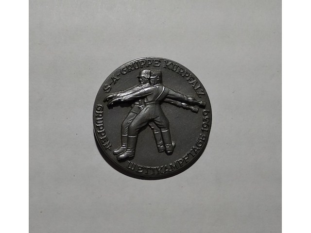 Nemačka NSDAP značka za sportsko takmičenje 1939