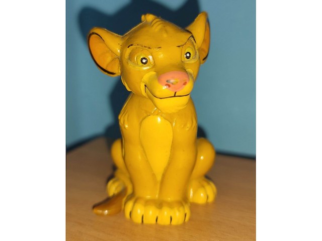 SIMBA Lion King original Disney gumena igračka