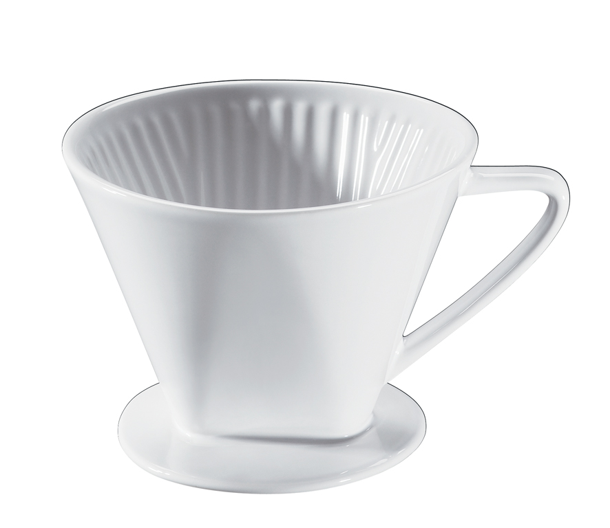 02. Porcelanski filter za kafu, velicine 4 Boja bela, Cena: 2.616,oo din
