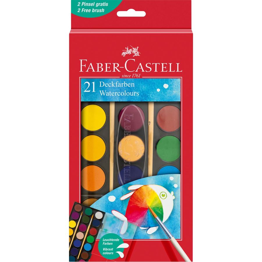 Vodene boje Faber Castell veće 1/21 125021