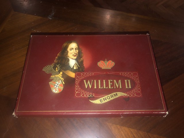 WILLEM II kutija za cigare