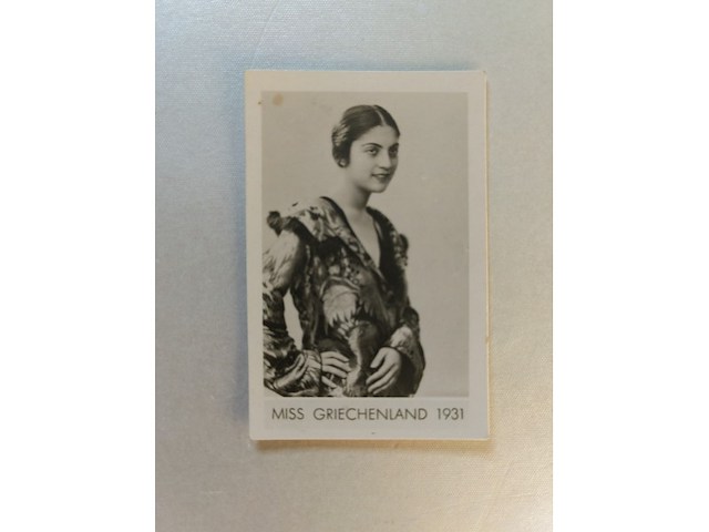 Miss Grcke 1931