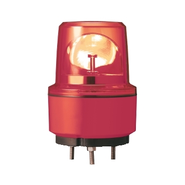 SE 130mm rotirajuća svetiljka crvena 12VDC