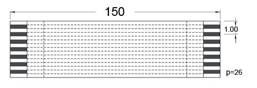 KABL FLET FLEKSIBILNI FFC 10P26-150T1