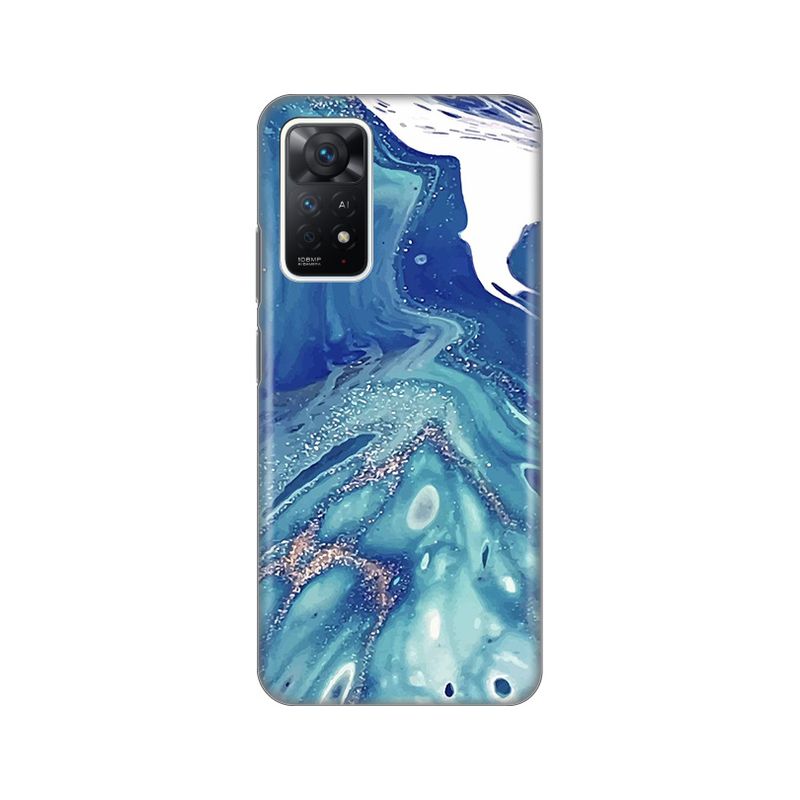 Maskica Silikonska Print za Xiaomi Redmi Note 11 Pro 4G/5G Blue Marble