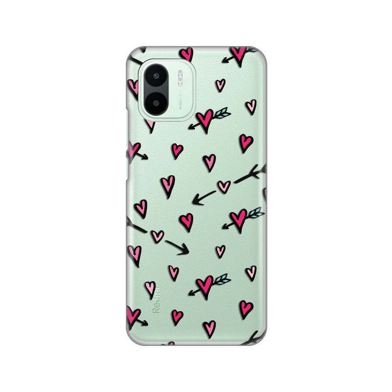 Maskica Silikonska Print Skin za Xiaomi Redmi A1 Heart Pattern