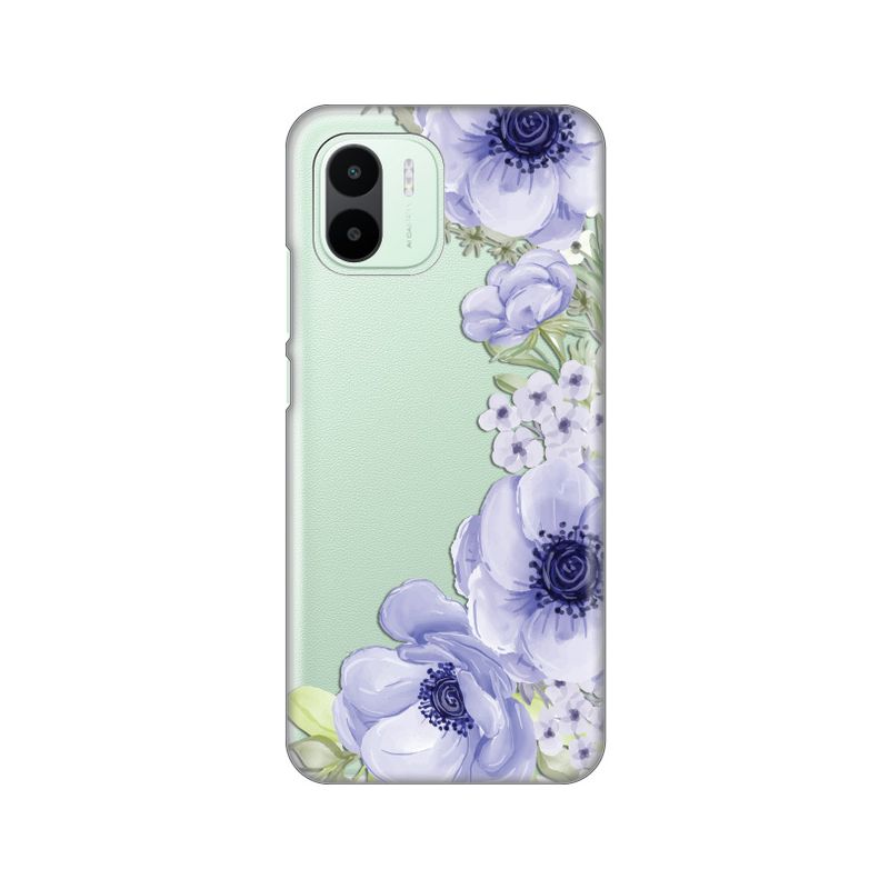 Maskica Silikonska Print Skin za Xiaomi Redmi A1 Blue Roses