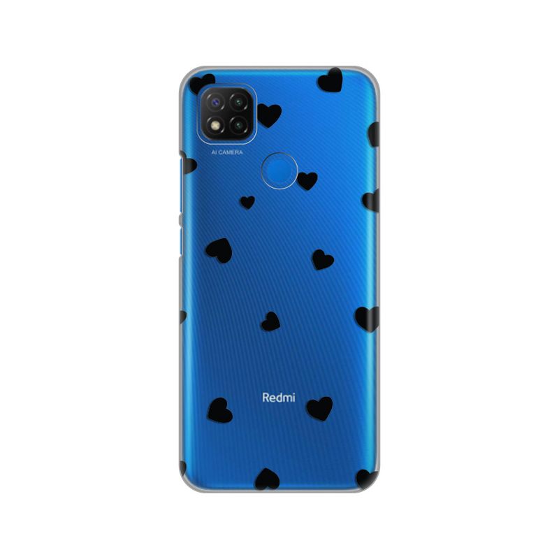 Maskica Silikonska Print Skin za Xiaomi Redmi 9C/10A Hearts