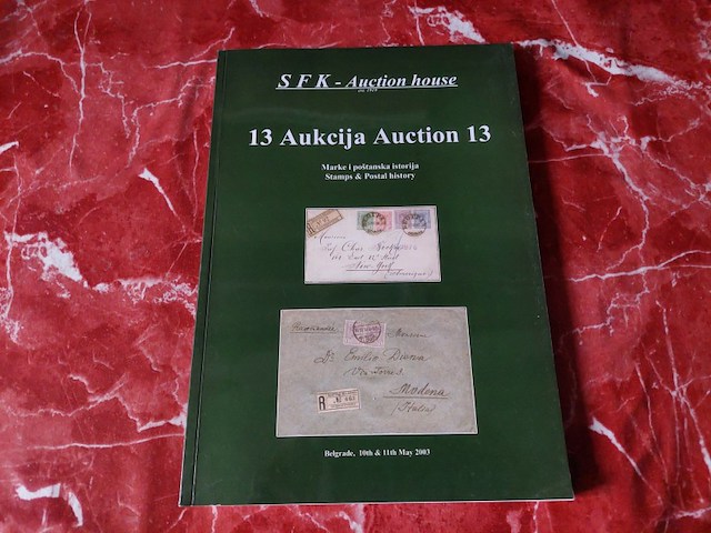 SFK - AUCTION HOUSE 13  AUKCIJA