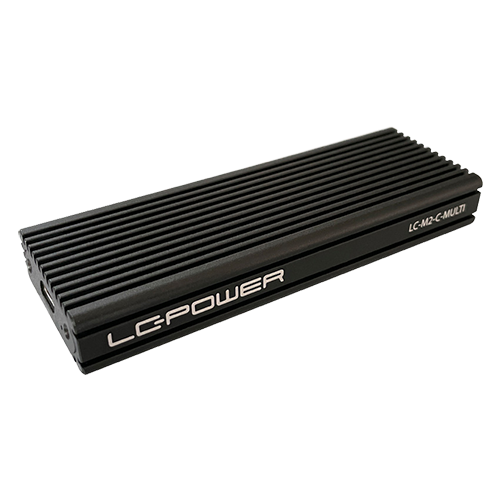 LC-POWER Kućište za M.2 SSD (Crna) M2-C-MULTI