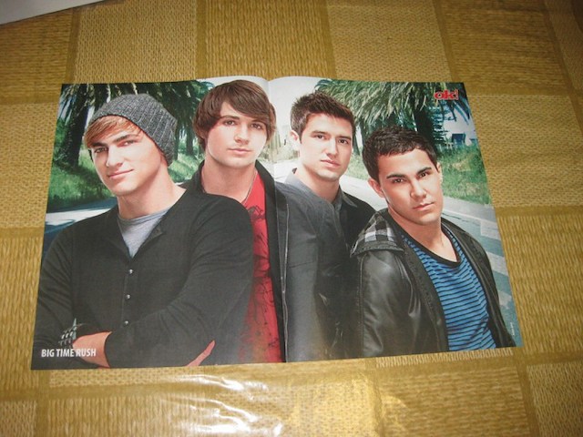 Poster (dvostrani) Big Time Rush, Bruno Mars