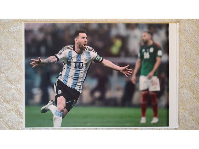 Slika za tortu fondan a4 format Messi