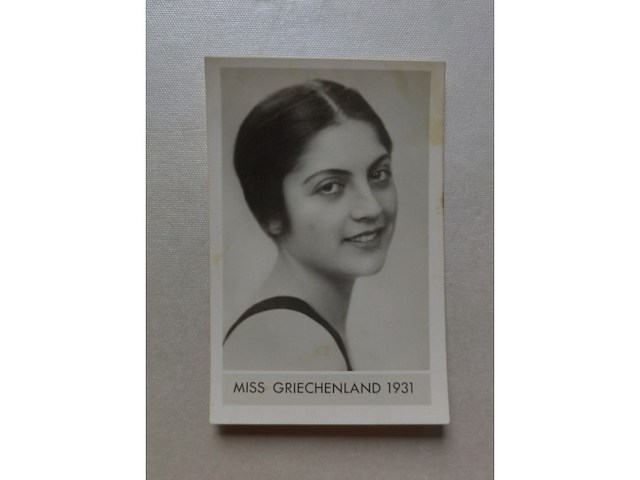 Miss Grcke 1931