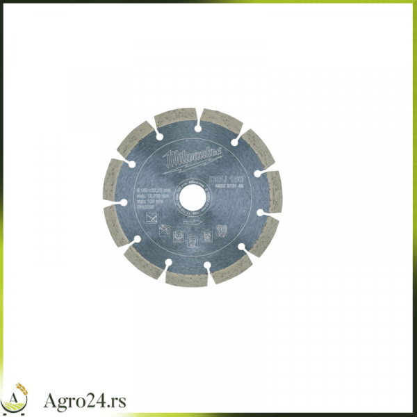 Milwaukee®Dijamantski rezni disk za šlicerice DSU150
