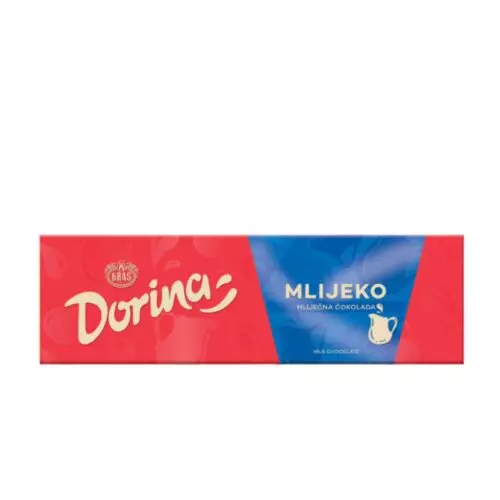Kraš Dorina mlečna čokolada 220g
