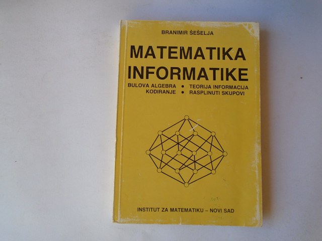 Matematika informatike, B.Šešelja, IM ns