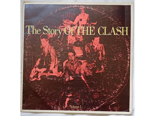 CLASH  -  2LP THE  STORY  OF  THE  CLASH