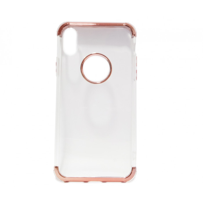 Futrola silikonska Colorful Frame za Samsung A205/A305F/M107F Galaxy A20/A30/M10s roze