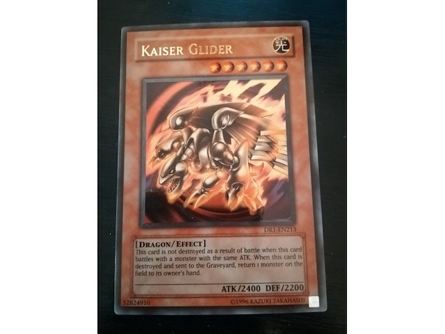 Yu-GI-OH!- Kaiser Glider (Ultra rare)