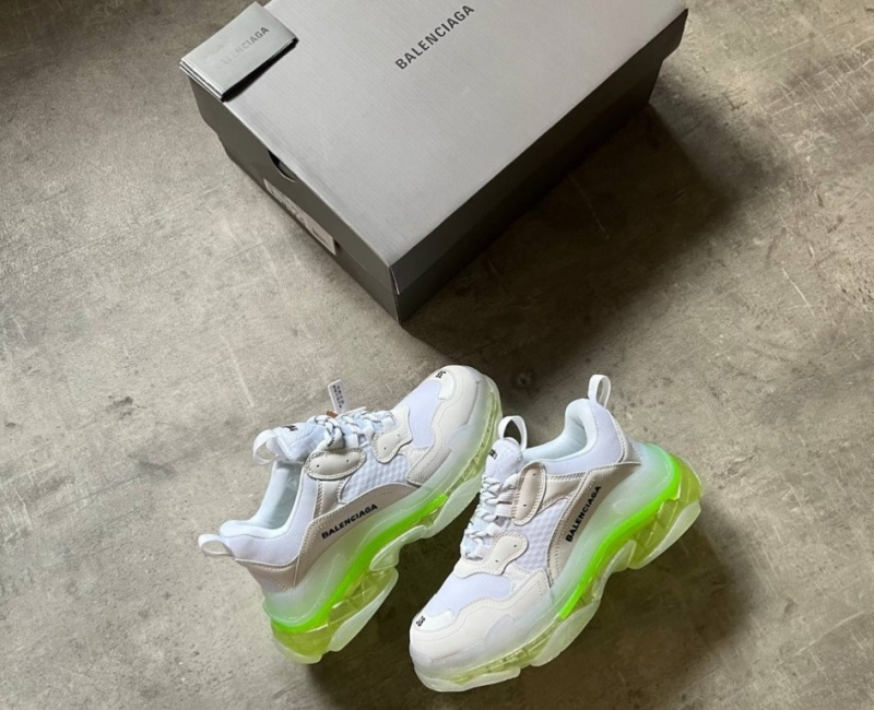 Balenciaga Triple S White & Yellow