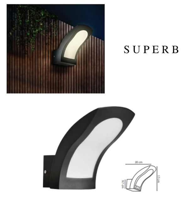 Baštenska svetiljka - SUPERB