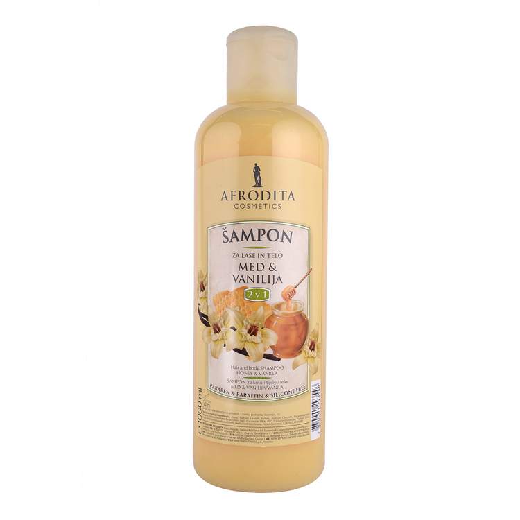 Afrodita šampon sa medom i vanilom 1000ml