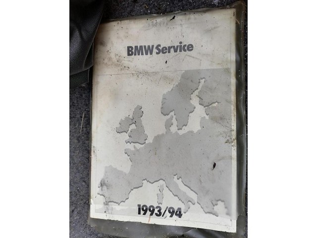 Knjiga BMW Service za BMW e36