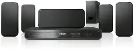 DVD home theater system HTS3164 , HDMI 1080p, RDS receiver, USB direct play