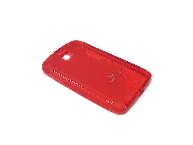 Futrola PVC S-SHAPE za Alcatel OT-991/A986 crvena