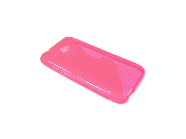 Futrola PVC S-SHAPE za HTC Desire 601 roze