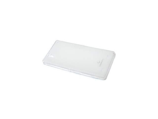 Futrola silikon DURABLE za Sony Xperia T2 Ultra D5303D bela