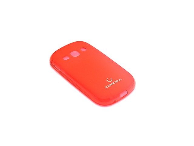 Futrola silikon DURABLE za Samsung S6810 Galaxy Fame crvena