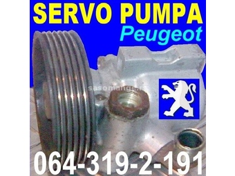 SERVO PUMPA Pežo 206 306 307 406 607 807 Peugeot