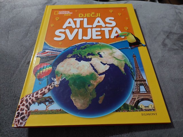 Dječji atlas svijeta NATIONAL GEOGRAPHIC KIDS NOVO