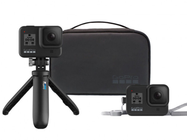 GoPro Travel Kit Shorty, Sleeve (Hero 7 Black), GoPro Case (AKTTR-002)