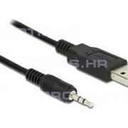 KABEL USB 2.0 A-3,5 STEREO 4pol 1,8met