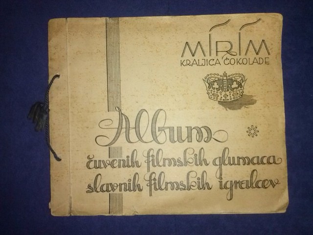 ALBUM  CUVENIH FILMSKIH GLUMACA,MIRIM