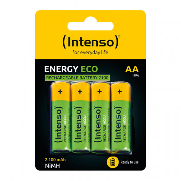 Baterija punjiva INTENSO AA/HR6/2100 pakovanje 4 kom