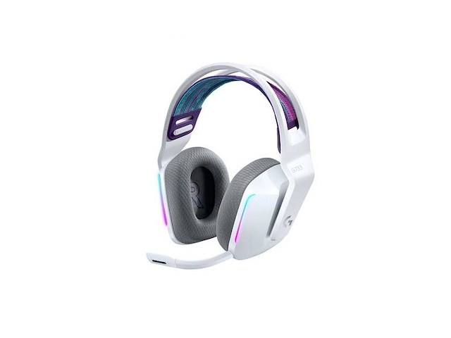 Logitech G733 Lightspeed Wireless RGB Gaming Headset, White